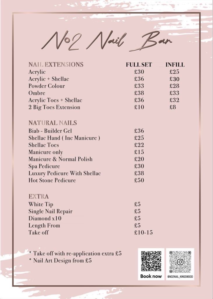No2 Nail Bar